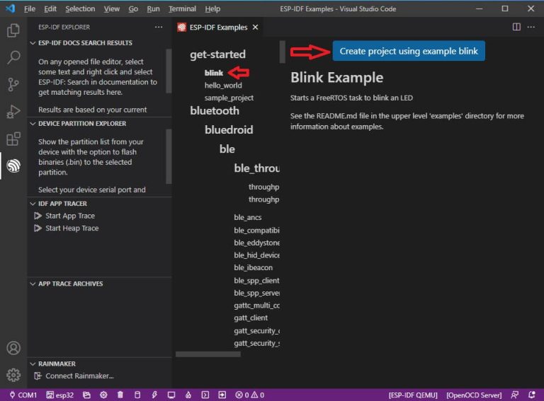 Get Started With Esp Idf Windows 10 And 11 Embeddedtutorials